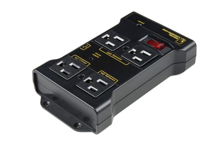 IoT Power Relay - AC/DC Control Relay 電源繼電器開關 (Controllable Four Outlet ...