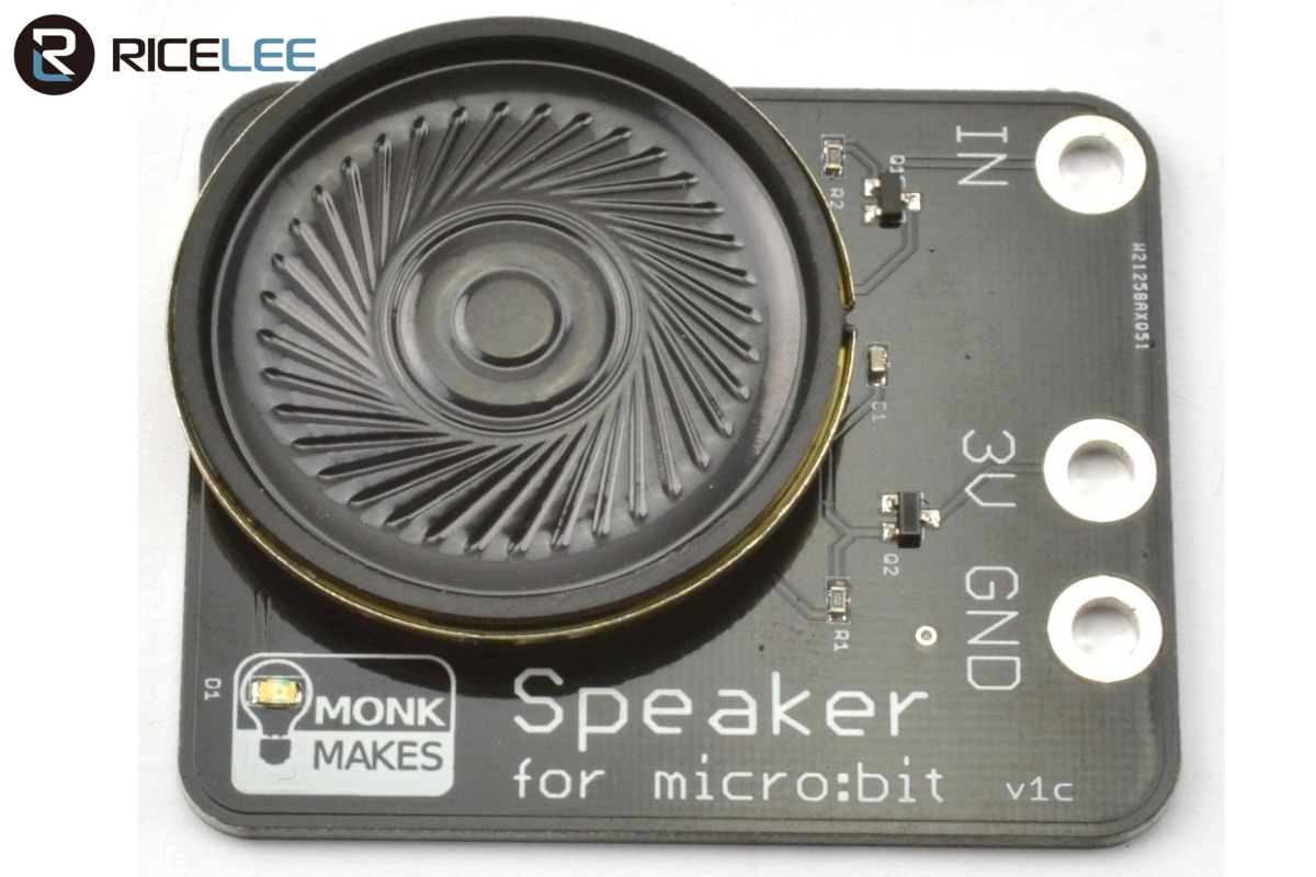 Speaker For Micro:bit 喇叭模組 擴充板 揚聲器 - RICELEE