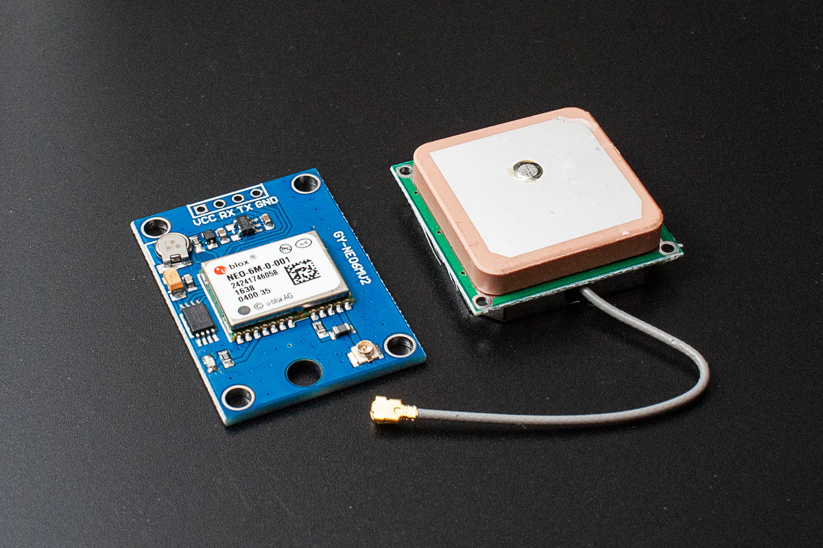 U-blox NEO-6M V2 GPS 模組(附天線) - RICELEE